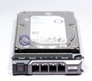 55h49 - dell 3tb 7.2k sas 3.5" 6gb/s hard drive w/tray f238f (renewed)