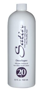 satin | ultra vivid fashion colors | oxide developers | satin oxide 20 volume | 32oz.