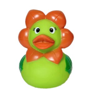 flower rubber duck | ducks in the window®