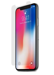 puregear hd clear tempered glass screen protector for iphone xs max 6.5" with self alignment installation tray, touch sensitive, case friendly, lifetime replacement warranty