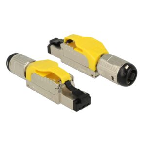 delock 86287 rj45 plug for field assembled cat.6a metal