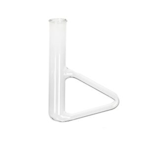 deschem glass melting point tube,thiele type,triangle shape,lab glassware