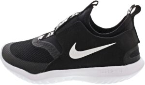 nike flex runner (infant/toddler) black/white