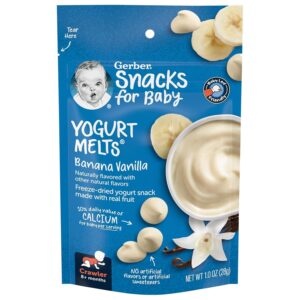 gerber yogurt melts banana vanilla (pack of 16)