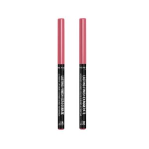 rimmel exaggerate lip liner, eastend snob, 2 count (pack of 1)