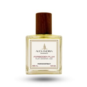 alexandria fragrances forbidden plum 55 ml extrait de parfum, long lasting, day or night time