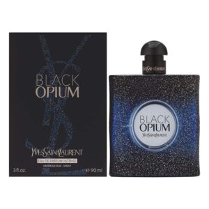 yves saint laurent black opium intense eau de parfum for women, 3 ounce