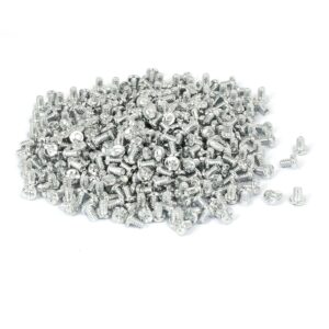 aexit desktop computer cleaning & repair hard drive video card pci bezel screw silver tone computer screws #6-32 400pcs