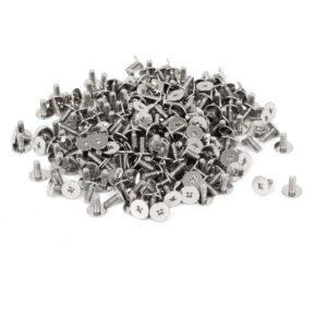 aexit cm2.5x6mm nickel cleaning & repair plated phillips laptop computer repair screw silver computer screws tone 300pcs