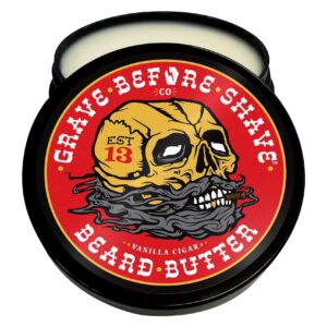 grave before shave cigar blend beard butter