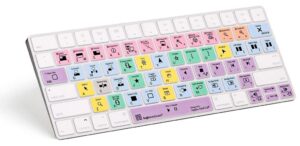 logickeyboard logicskin compatible with apple final cut pro x keyboard- part number lk-ls-fcpx10-magc (renewed)