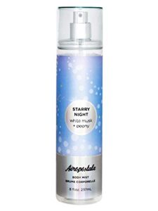 aeropostale after hours starry night, white musk and peony, 8 fl oz