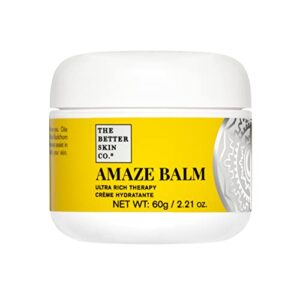 the better skin co. | amaze balm | overnight facial sleeping cream, hydrating mask, face & body moisturizer