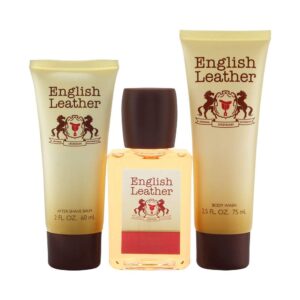 english leather 3 piece set for men, 3.4 ounce