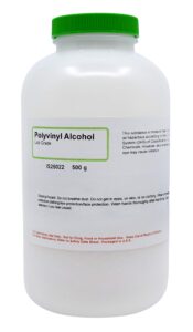 aldon innovating science laboratory-grade 87% hydrolyzed polyvinyl alcohol, 500g - the curated chemical collection