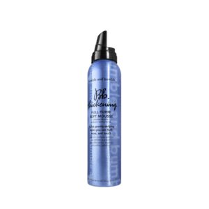 bumble and bumble. thickening full form soft hair mousse | heat protection | softening + defining | straight to wavy, 5 ounce