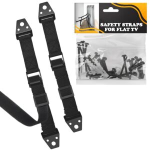 tv straps safety for flat screen - wall mount tv bracket strap anti tip furniture anchors to wall strap proof cabinet latches proof straps tv wall anchor earthquake straps for furniture