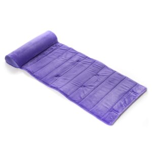 my first - toddler nap mat, memory foam sleeping mat with a removable pillow, portable and compact, ‎21 x 9.5 x 1 inch, purple, pack of 1