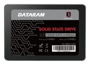 dataram 120gb 2.5" ssd drive solid state drive compatible with hp probook 640 g2