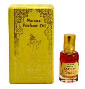 chakra patchouli fragrance 100% natural perfume oil, made in india-10ml