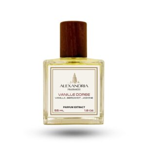 alexandria fragrances vanille doree 55 ml extrait de parfum, long lasting, day or night time