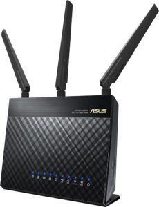 asus -rt-ac1900p wireless ac-1900 dual-band wi-fi router - black (renewed)