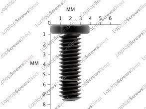 rapidsparesltd pack of 100 m2x7 new black zinc wafer head laptop machine screw philips head