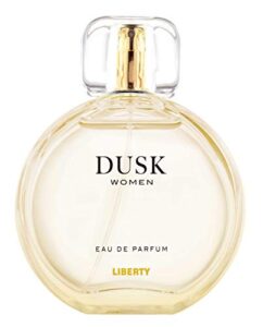 liberty perfume for women, 3.4 oz dusk perfumes long-lasting fragrance eau de parfum for luxury fruity scent for women, perfume spray