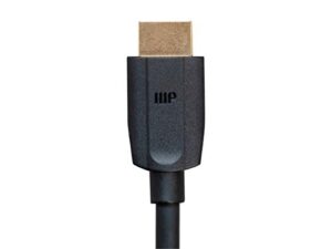 monoprice dynamicview ultra 8k hdmi cable - 1.5 feet - black | high speed, 48gbps, dynamic hdr, earc