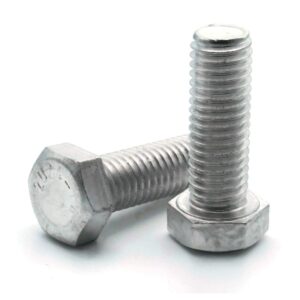 aluminum hex bolts 1/2-13 full thread hex cap screws 1/2-13 x 1 inch qty 25