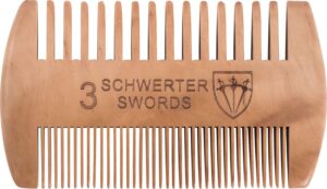 3 swords germany – beard mustache care comb (vgw)