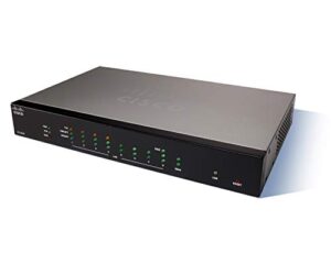 cisco rv260p vpn router with 8 gigabit ethernet (gbe) ports and 4 ports of poe, limited lifetime protection (rv260p-k9-na)