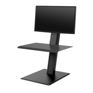 humanscale qsebs quickstand eco - single monitor (black)