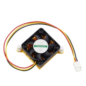 aluminium heatsink fin cooler w/ 40mm fan for pc northbridge chipset cooling