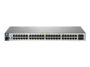 hp j9772a 2530-48g-poe+ 48 port gigabit switch (renewed)