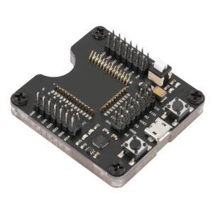 test burn board small batch burn fixture for esp-wroom-32 minimum system development module wled controller esp32 wt32-eth01 esp32 programmer