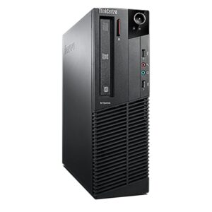 lenovo thinkcentre m82 sff computer, intel core i5-3470 up to 3.6ghz, 8gb ddr3, 128gb ssd, dvd, windows 10 professional (renewed)