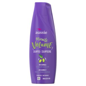 aussie for fine hair, citrus,floral volume shampoo, w/plum and bamboo, 5.55pounds (pack of 6)