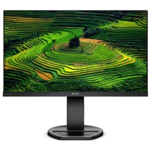 philips 241b8qjeb 24" frameless monitor, full hd 1080p, ips panel, hdmi/displayport/dvi-d/vga, usb 3.0 hub, built-in speakers, vesa, ergonomic stand, tco edge