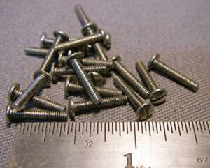 2-56 x 1/2" screw slot binder head zinc steel - 100 pcs screws kit set