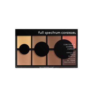 covergirl contour and correct expert, cream palette universal, 0.26 ounce