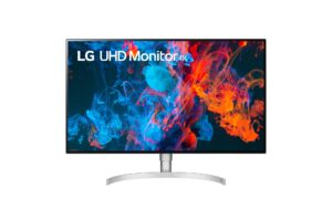 lg 32ul950-w monitor piatto per pc 80 cm (31.5") 4k ultra hd led opaco argento, bianco