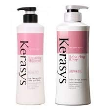 aekyung kerasys repairing shampoo(600ml) and conditioner(600ml)