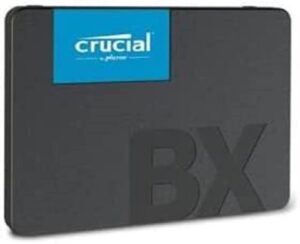 crucial bx500 480gb 3d nand sata 2.5in solid state drive