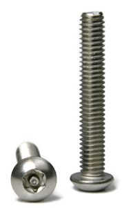 torx security button head machine screws stainless steel tamper proof screws #10-24 x 1 inch qty 1000