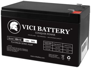 vici battery 12v 9ah sla battery for razor mx350 mx400 electric dirt bike brand product