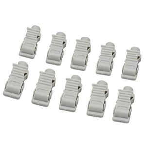 10pcs ekg clips multi-function ecg/ekg 3.0 needle to tab adapters - 989803166031 white