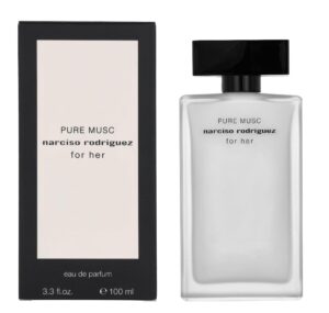 narciso rodriguez pure musc for woman eau de parfum spray, 3.3 fluid ounce