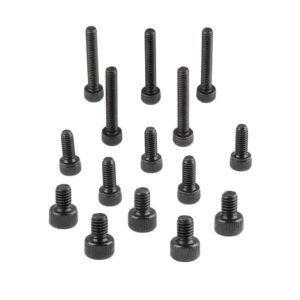 camvate three types m4 threaded screw pack (15 pcs,m4x8mm,m4x10mm,m4x22mm) - 1955