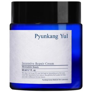 pyunkang yul intensive repair cream - ceramide moisturizer for dry skin with shea butter & macadamia oil, 1.7 fl. oz